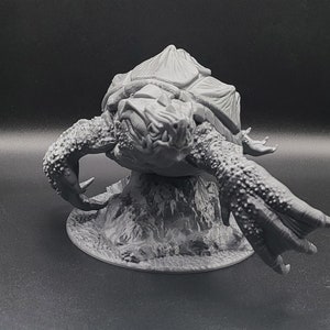 Dragon Turtle, Giant Turtle, Colossal Turtle, Dnd Mini, TTRPG Tabletop ...