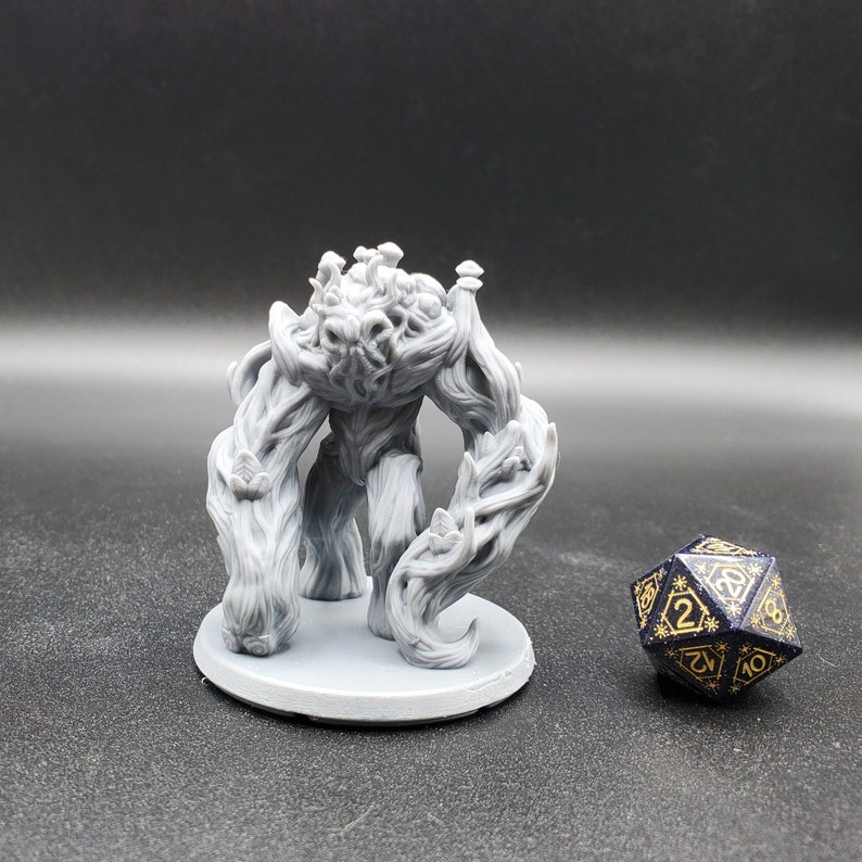 Shambling Mound Earth Spirit Nature Elemental Golem Vine | Etsy