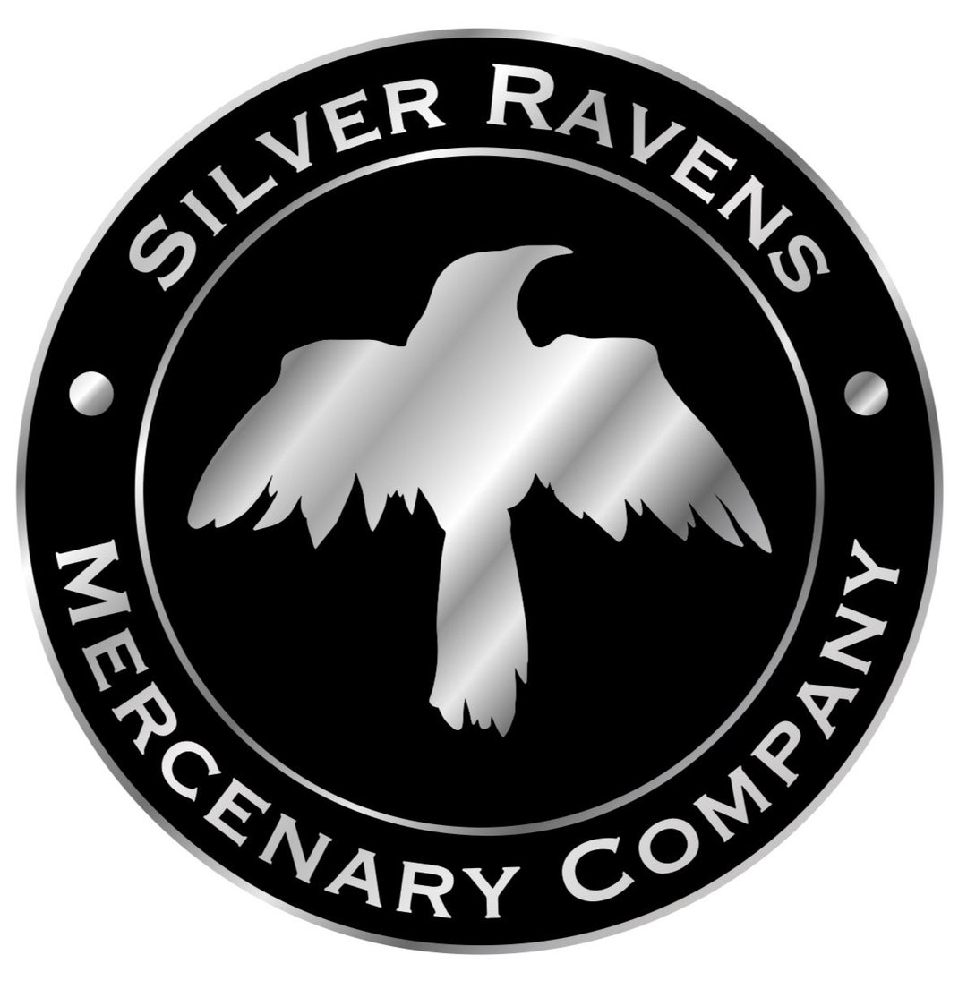 Logo Stickers, Silver Ravens Mercenary Company Stickers, SRMC Logo ...