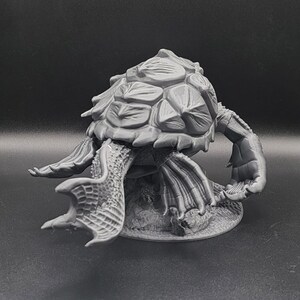 Dragon Turtle, Giant Turtle, Colossal Turtle, Dnd Mini, TTRPG Tabletop ...