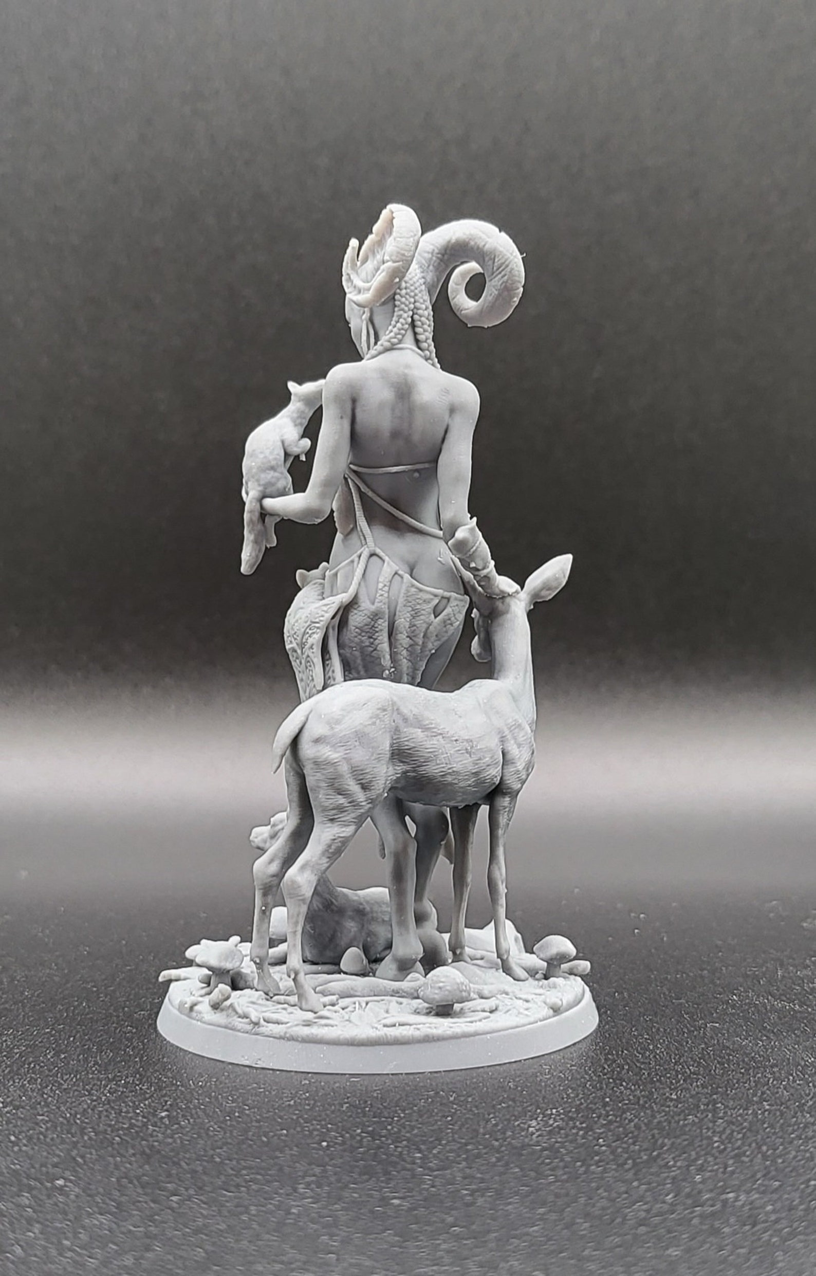 Faun Fawn Druid Female Druid Deerfolk Ranger Female - Etsy