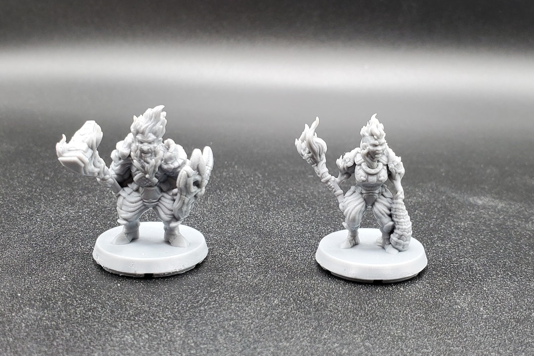 Azer, Fire Dwarf, Female Dwarf, Female Azer, Male Dwarf, Male Azer - Etsy
