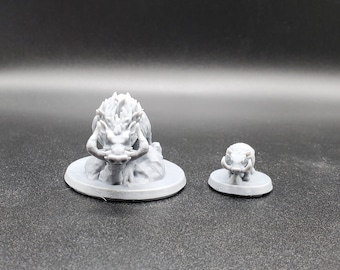 WILD BOAR 32mm Scale 3D Printed Animal Miniature for Tabletop Gaming by ...