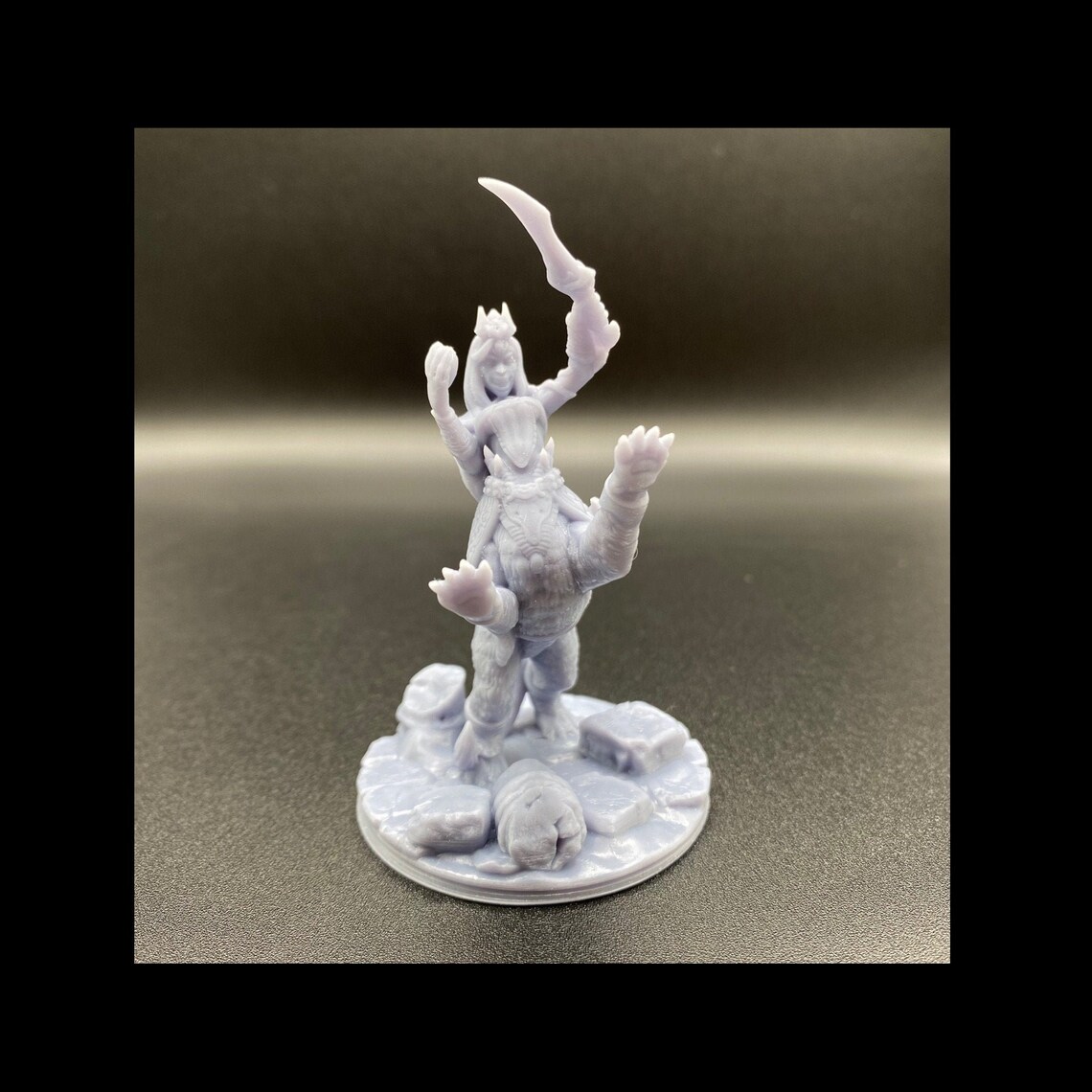 Lamia Demon Queen Lion Warrior Leonid | Etsy