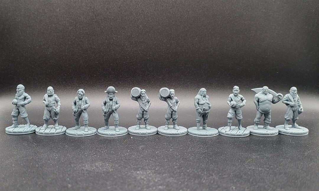 Pirates, Crew, Sailors, Seamen, NPC, Npcs, Longshoremen, Dock Workers ...
