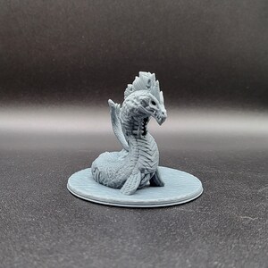 Undead Sea Serpent, Zombie, Snake, Mount, Undead, Sea Monster, Dnd Mini ...