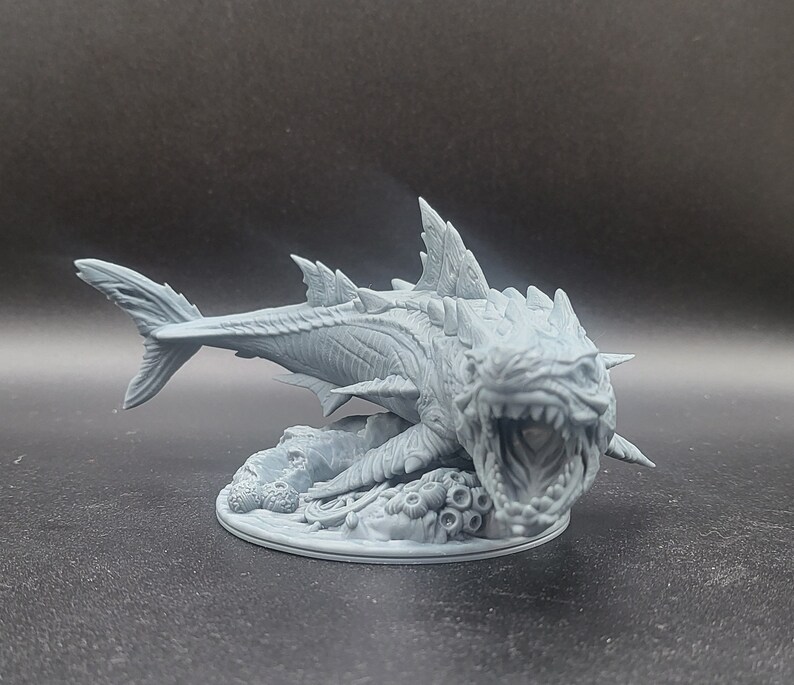 Demon Shark, Shark Demon, Giant Shark, Undead Shark, Mega Shark, DND ...