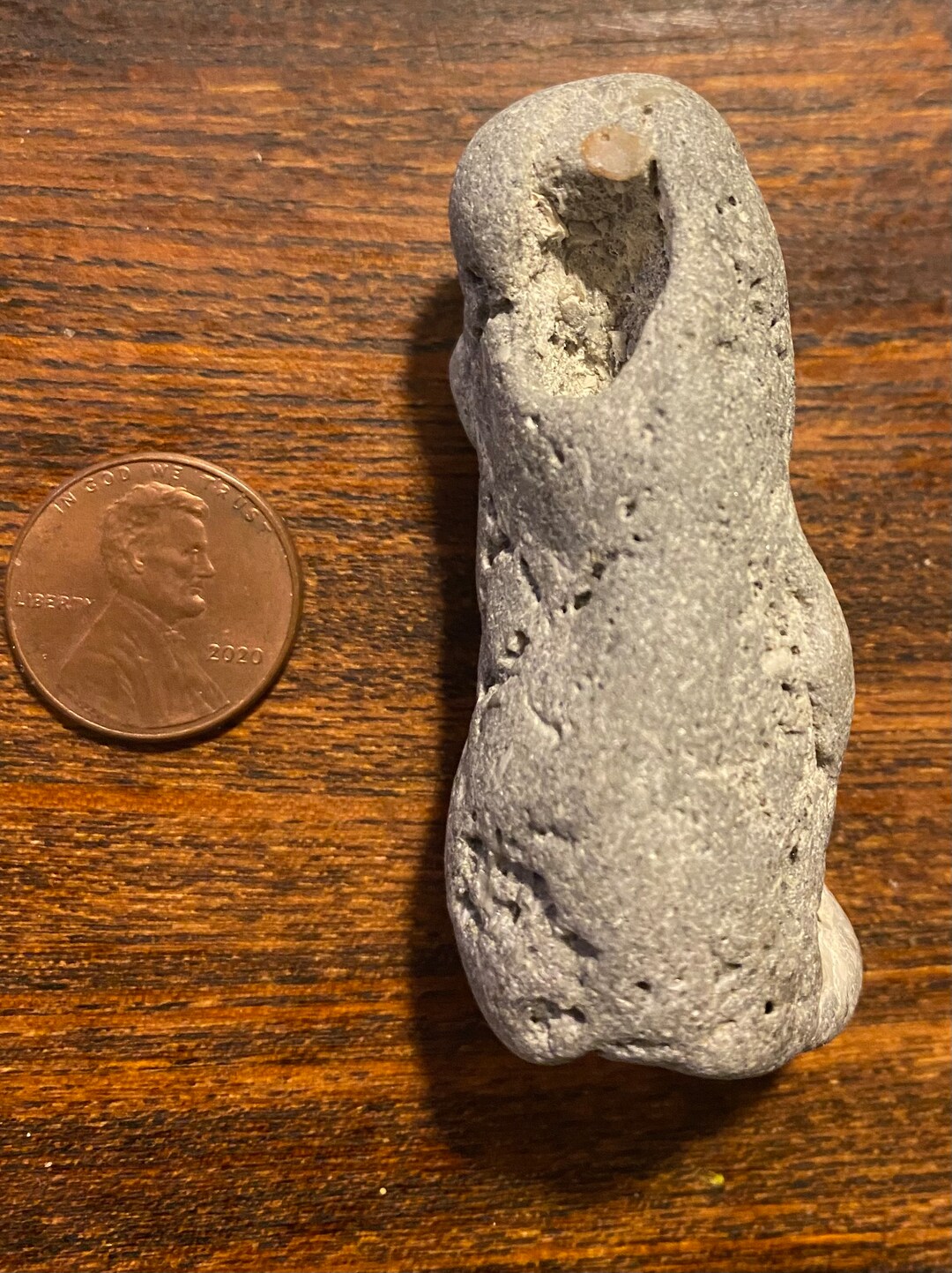 Ocean Hollowed Stone finger Pipe - Etsy