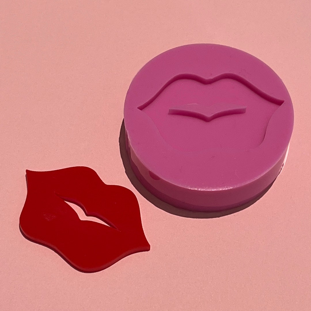Hot Lips Shaped Silicone Mould for Brooches - Etsy