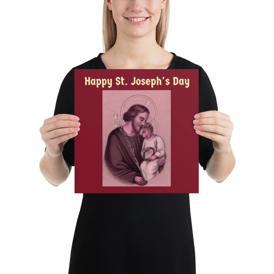 St Joseph’s Feast Day Poster - Etsy