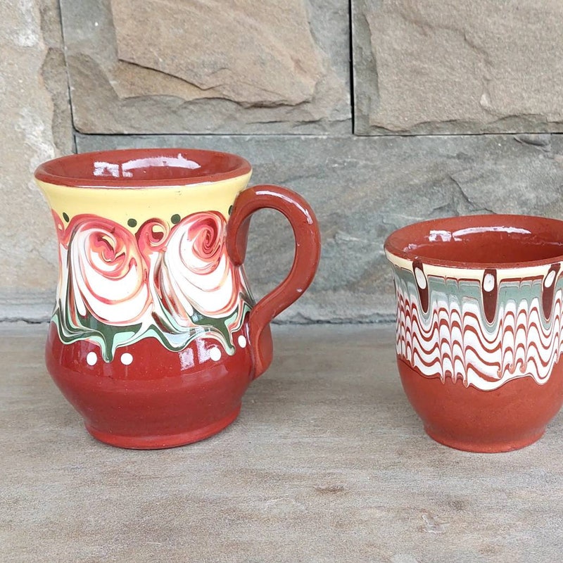 Hand Painted Cups - Etsy