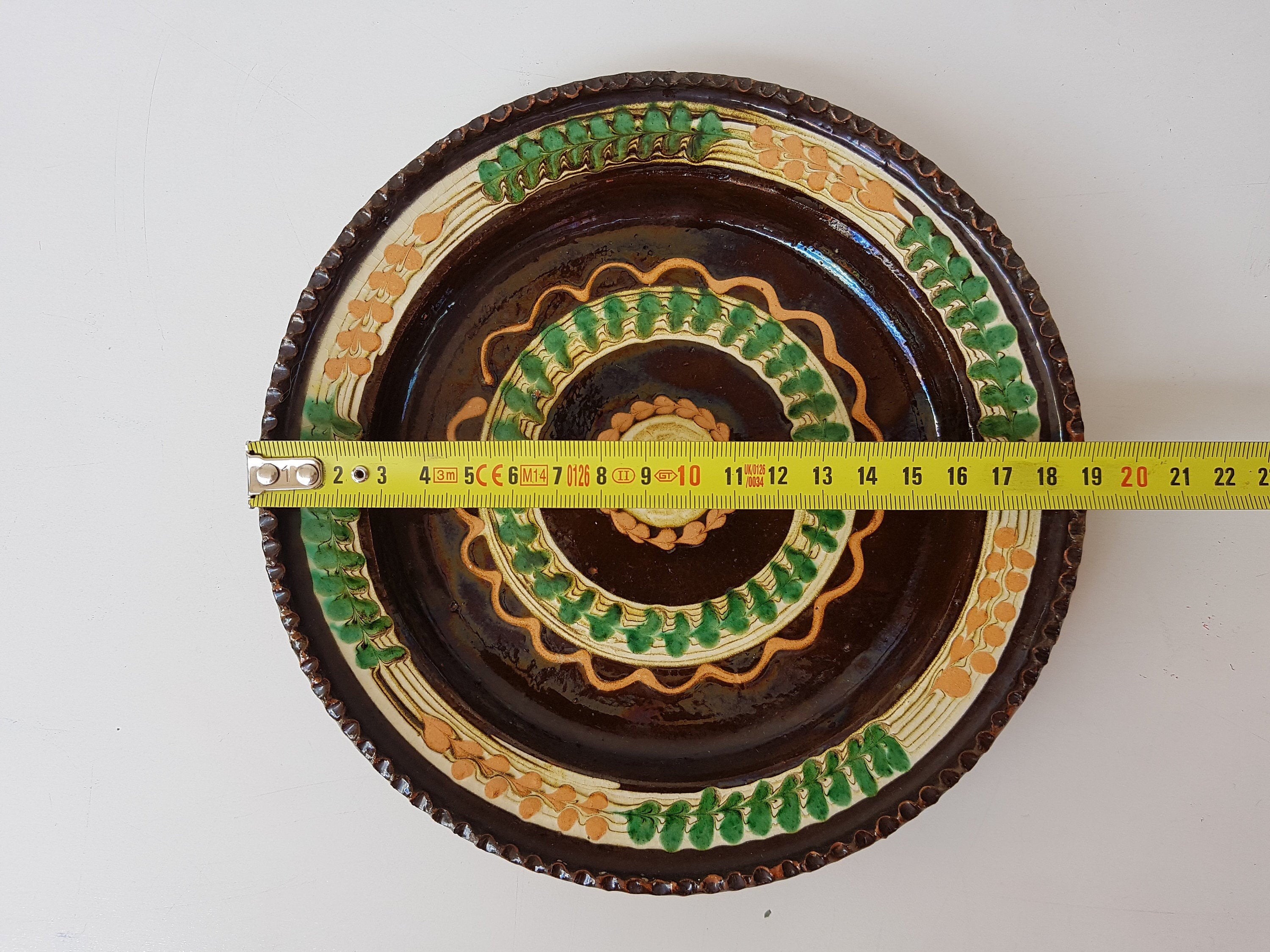 Decorative Ceramic Plates, Wall Decoration, Hand Drawn Plates, Wall ...