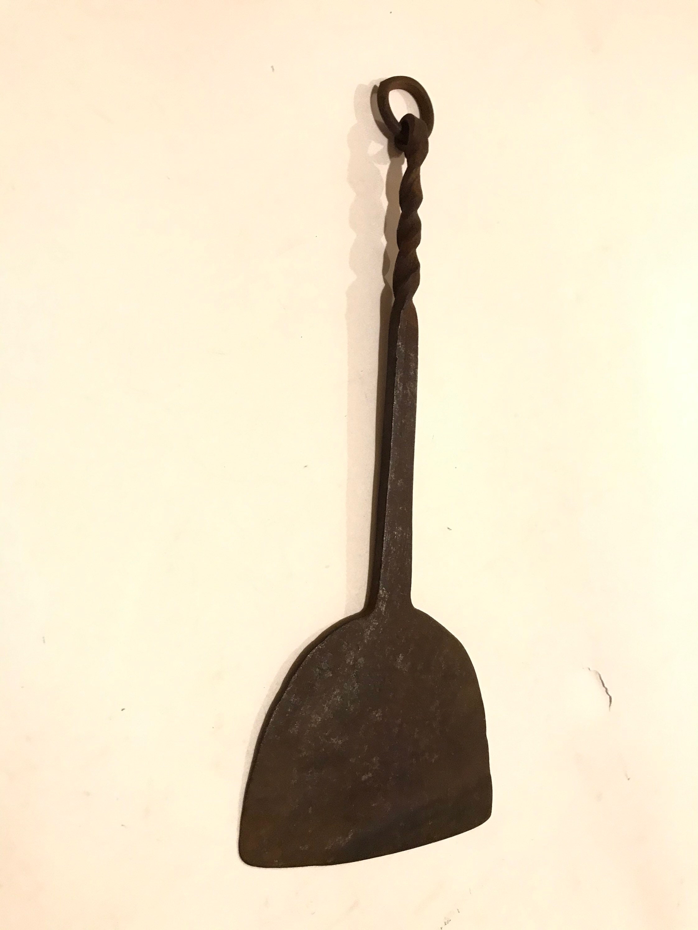 Decorative Iron Spoon, Hand Wrought Iron, Wrought Iron Spoon,vintage ...
