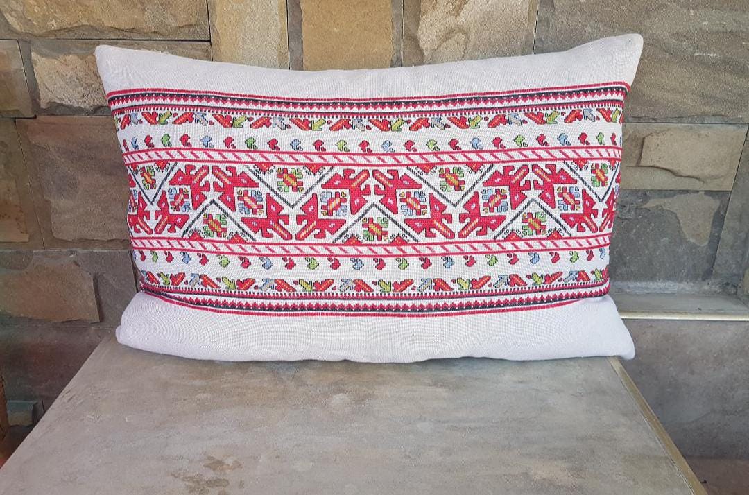 Hand-embroidered Pillow, Decorative Pillows , Embroidery Designs ...