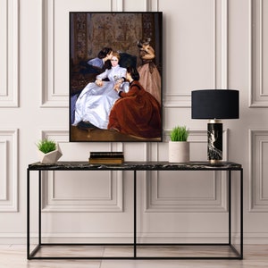 Fiancée Bubblegum Renaissance Portrait Print, Bubble Gum Wall Decor ...