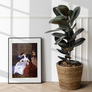 Fiancée Bubblegum Renaissance Portrait Print, Bubble Gum Wall Decor ...