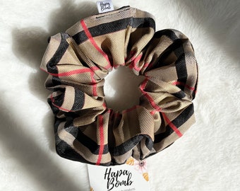 Classic Plaid Scrunchie Stylish Hair Accessory for Any Occasion 7 ...