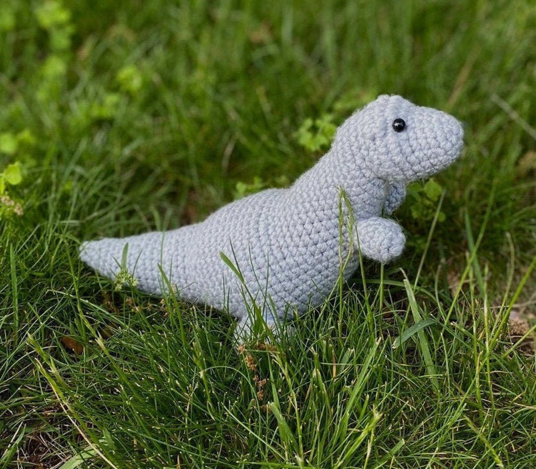 Dougie the Dinosaur Crochet Pattern, Crochet Doll Pattern, Dinosaur ...