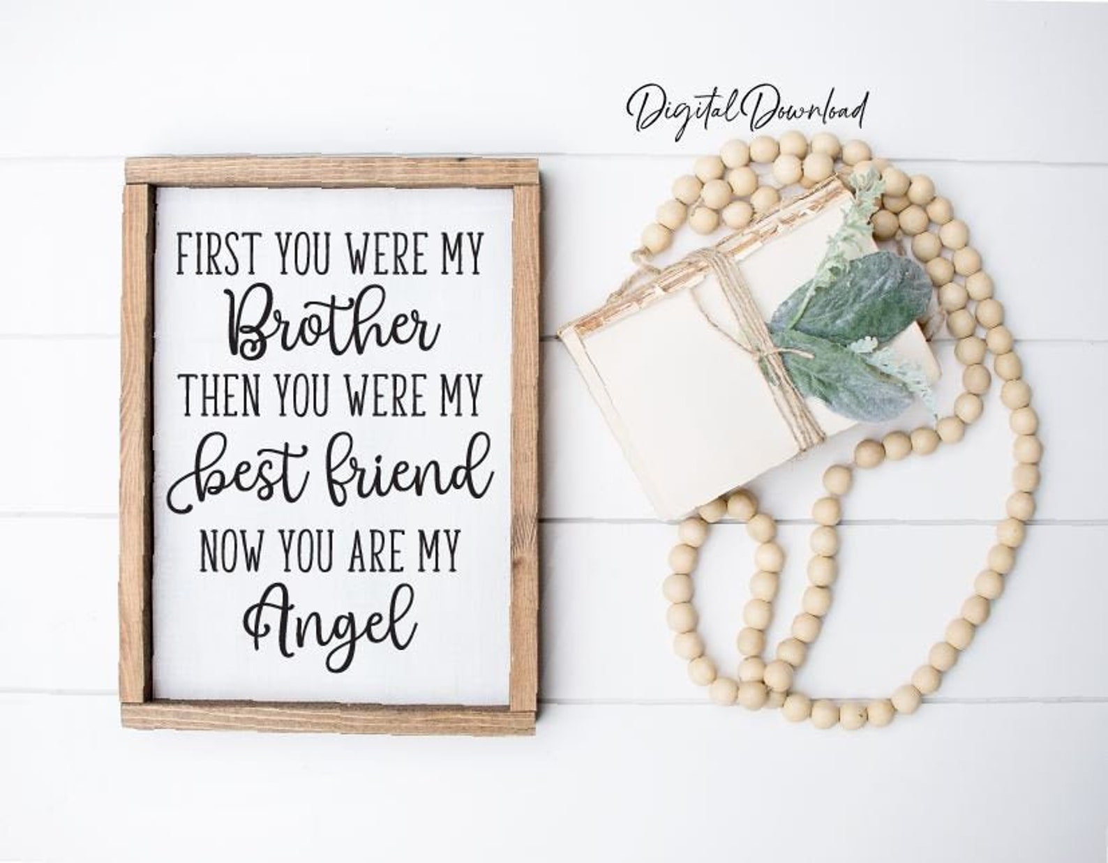 You Were First My Brother Now My Angel Memorial Svg Grief - Etsy Australia
