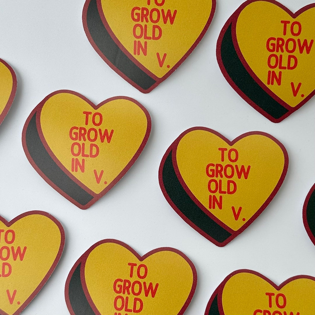 Vision to Grow Old in Marvel Candy Heart Sticker: Wandavision, Scarlet ...