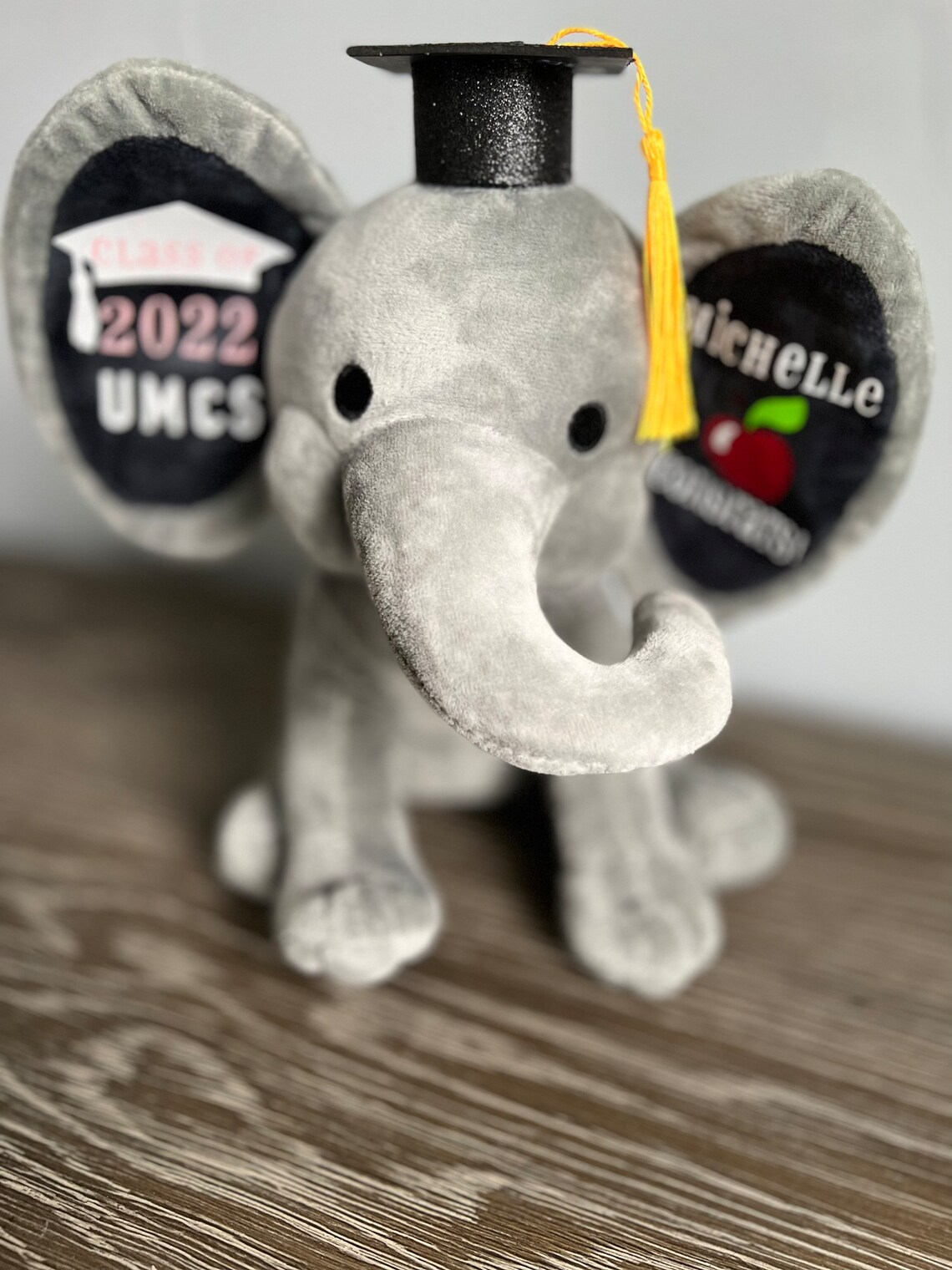 Graduation Elephant Plush Graduation Class Of... - Etsy