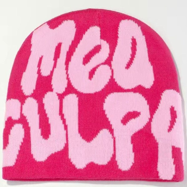 Pink Mea Culpa Beanie - Etsy
