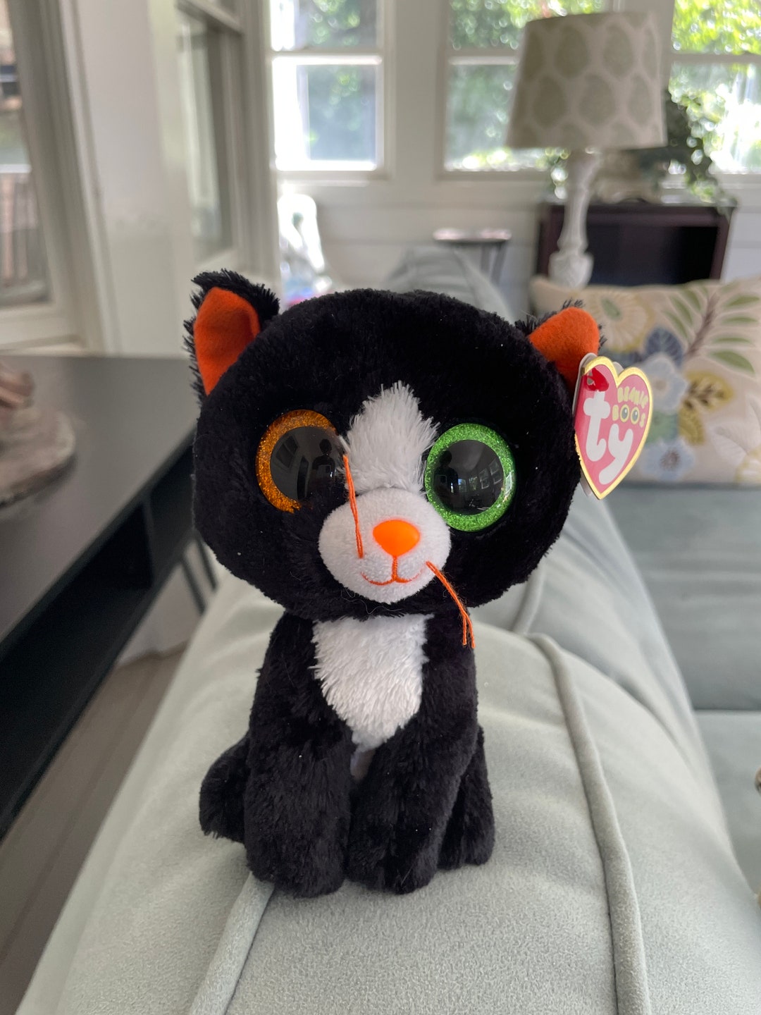 6 Inch Beanie Boo frights the Cat - Etsy