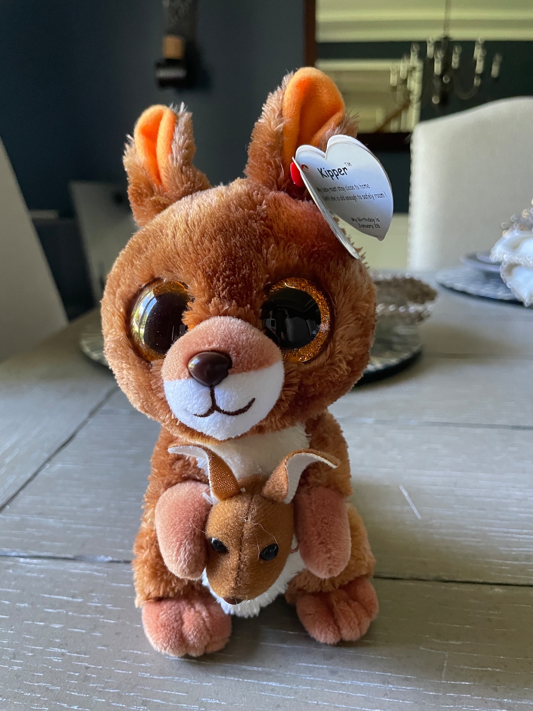 Ty 6 Inch Beanie Boo “kipper” the Kangaroo - Etsy