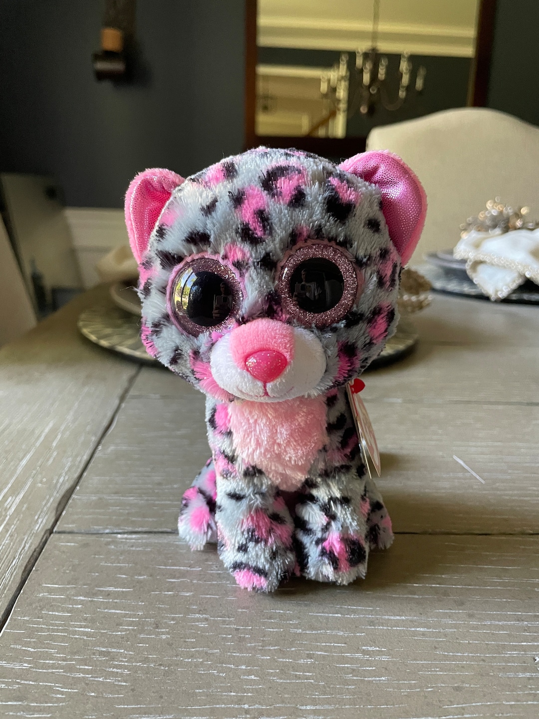 Ty 6 Beanie Boo tasha the Leopard - Etsy