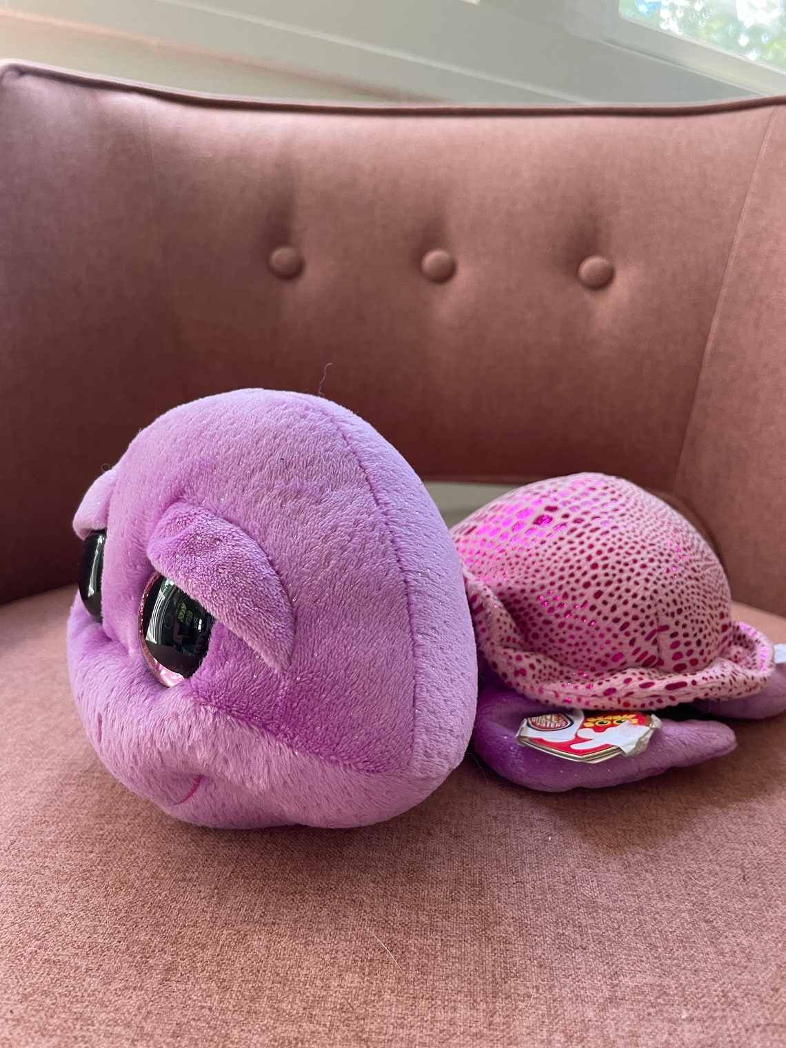Ty 9” Beanie Boo “slowpoke” the Purple Turtle - Etsy