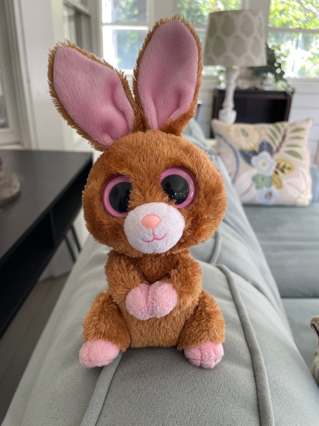 Ty Beanie Boo “hopson” the Brown Bunny 6” - Etsy