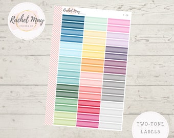 Two Tone Label - Etsy