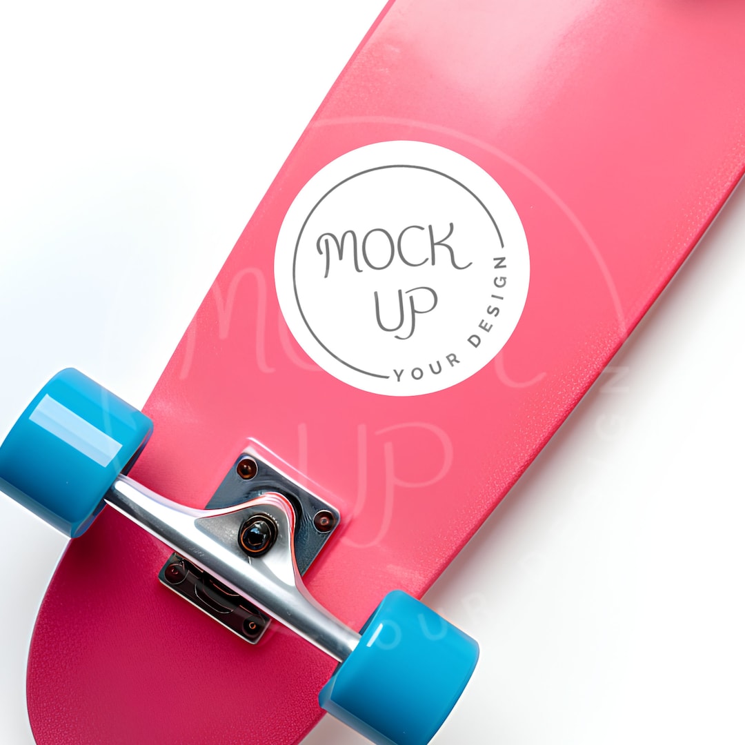 Skateboard Sticker Mockup: Skating Board Design (digital Download) - Etsy