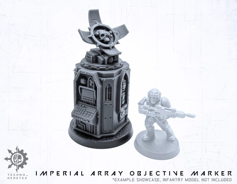 Imperial Objective Marker - Relay Stations - for Narrative Wargame ...