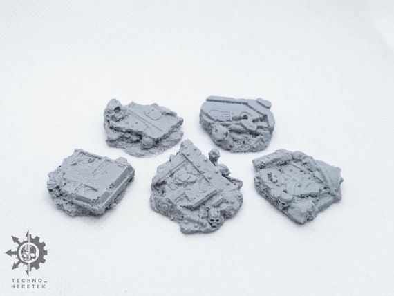 Imperium Ruin Hero Base Topper 5x 25mm for 28mm Wargame - Etsy