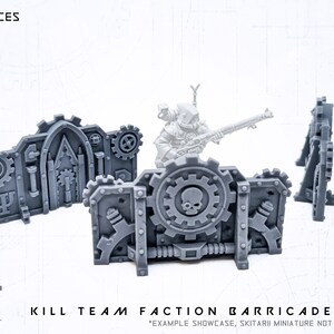 Mechanicus Faction Barricades - for Kill Team, 28mm Tabletop Wargames ...