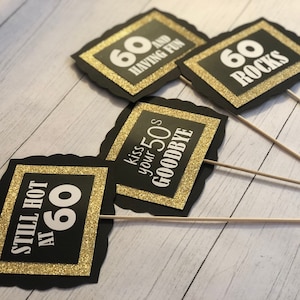 60th Birthday Decorations, 60th Party Decorations, 60th Birthday ...