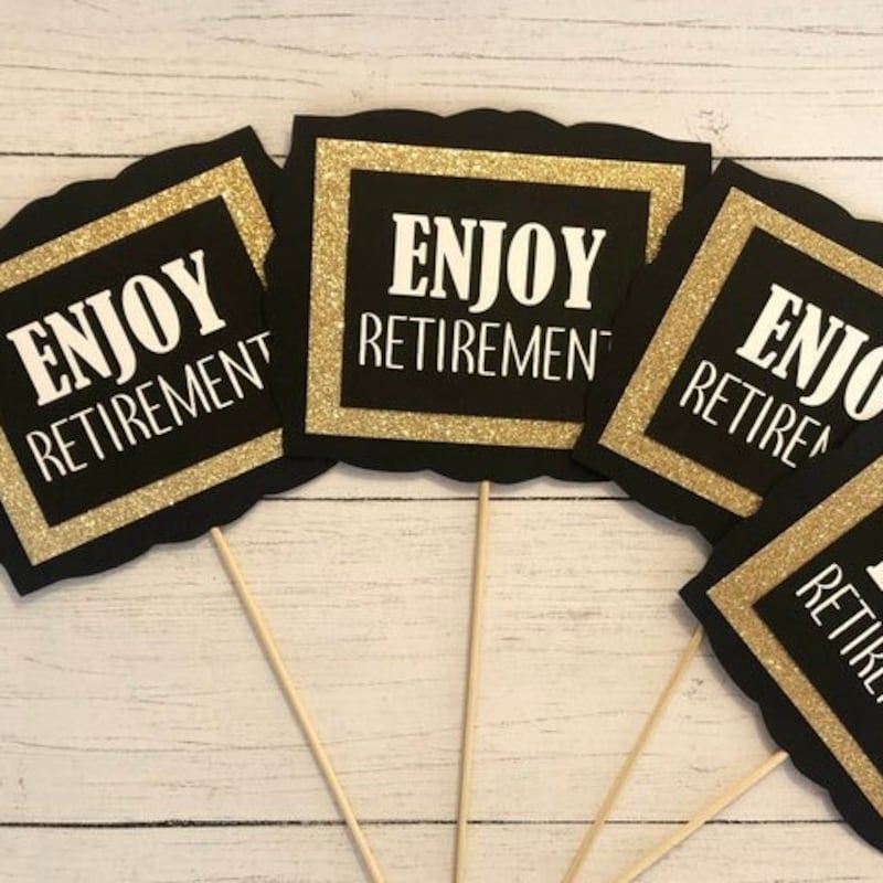 Retirement Party Centerpieces - Etsy
