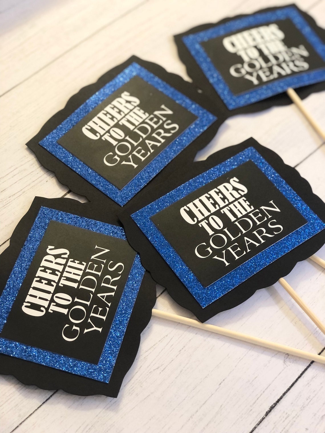 Cheers to the Golden Years Retirement Party Decorations, Retirement ...