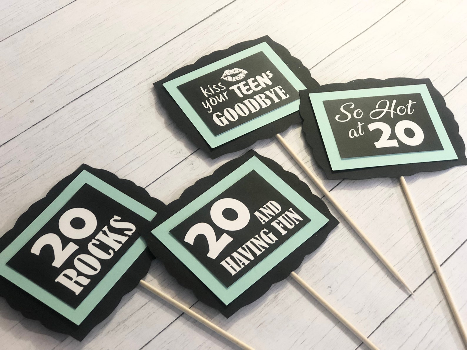 20th Birthday Decorations, 20th Party Decorations, 20th Birthday ...