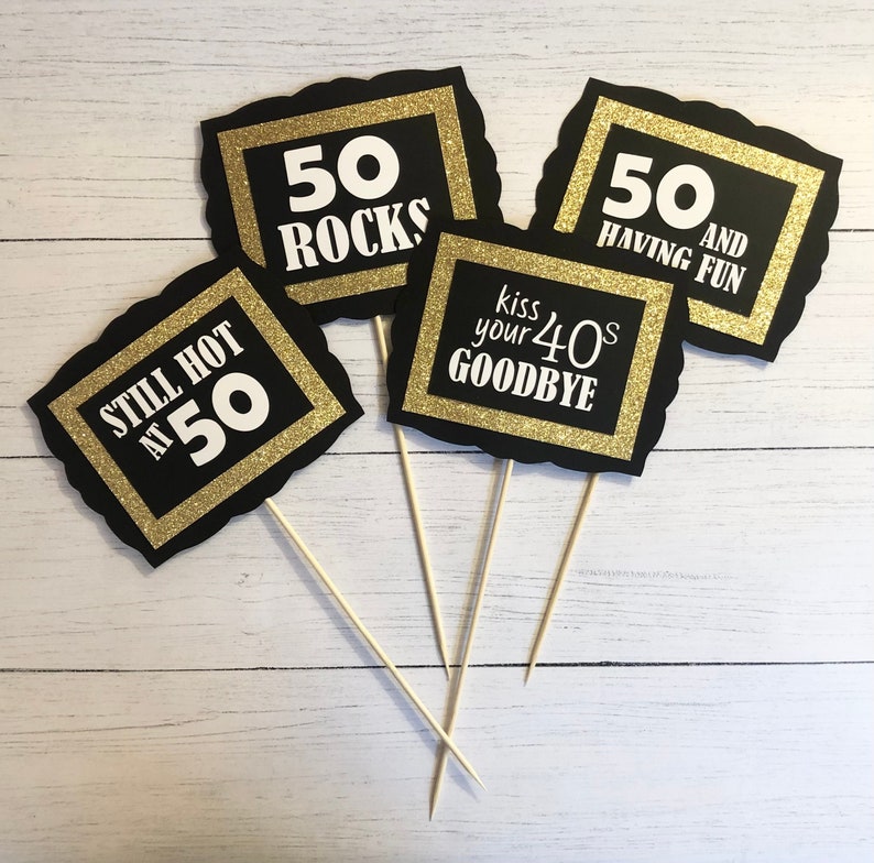 50th Birthday Decorations, 50th Party Decorations, 50th Birthday ...