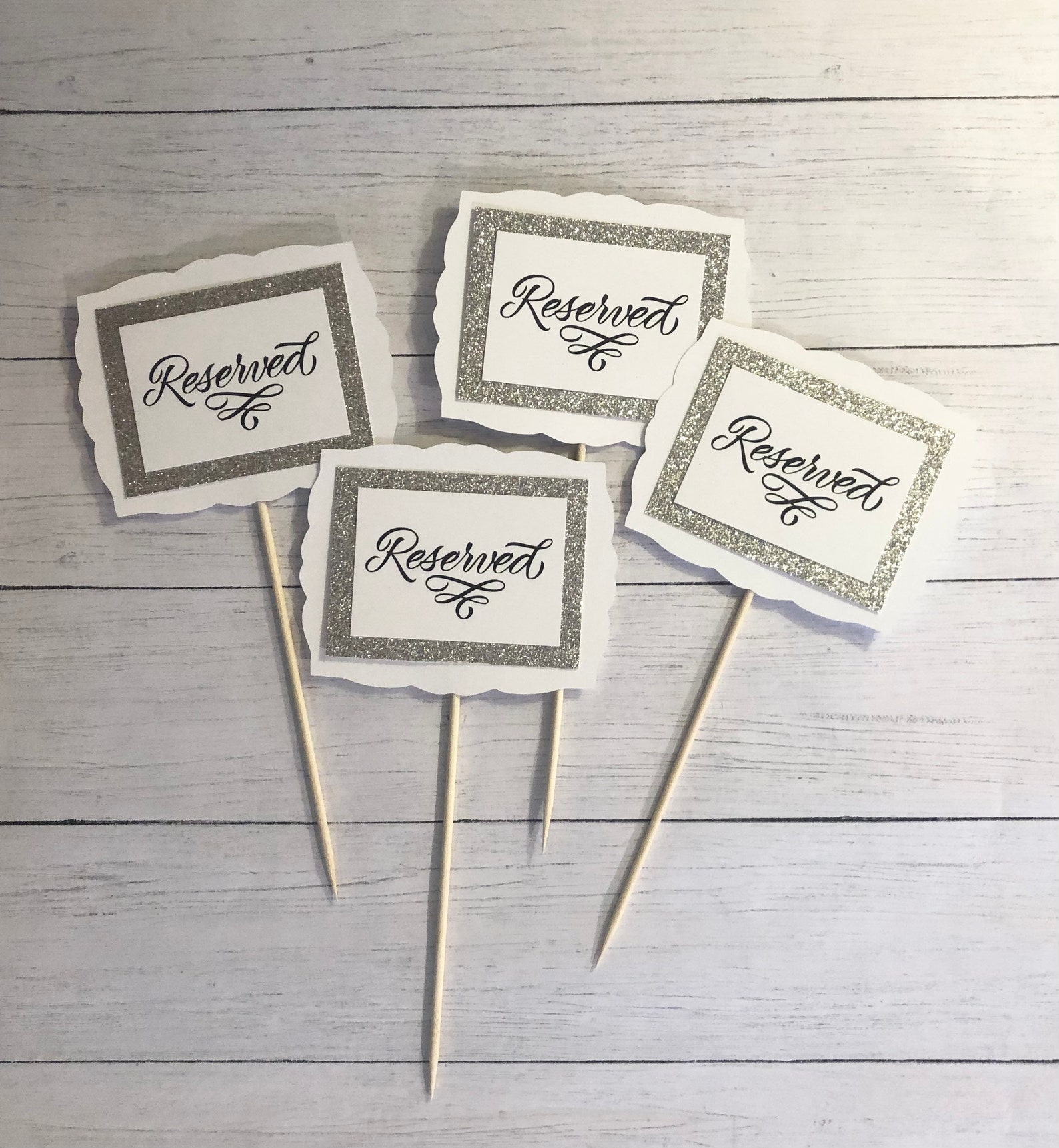 Reserved Sign Wedding, Reserved Seat Sign, Reserved Table Sign ...