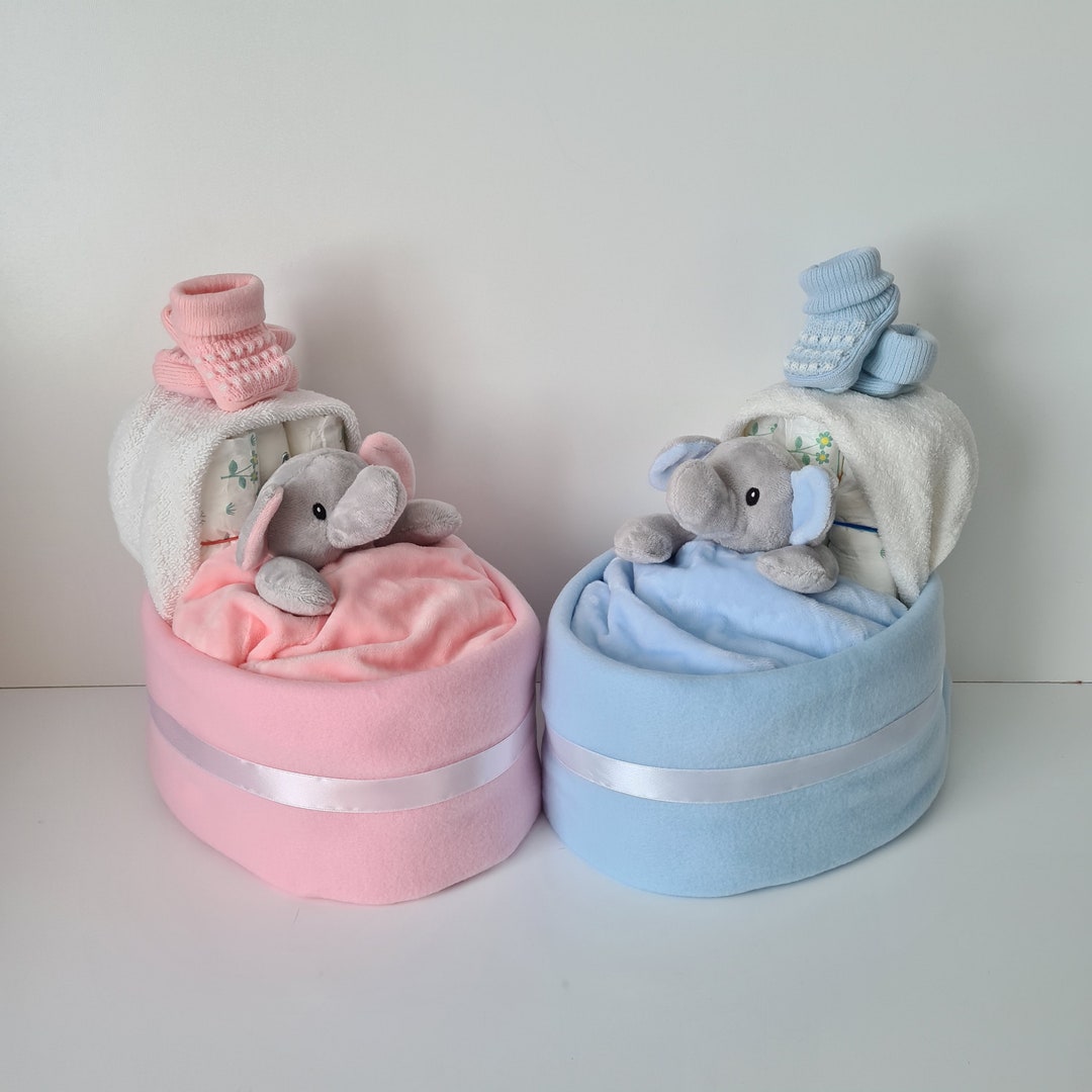 Baby Boy Girl Crib Nappy Cake - Etsy