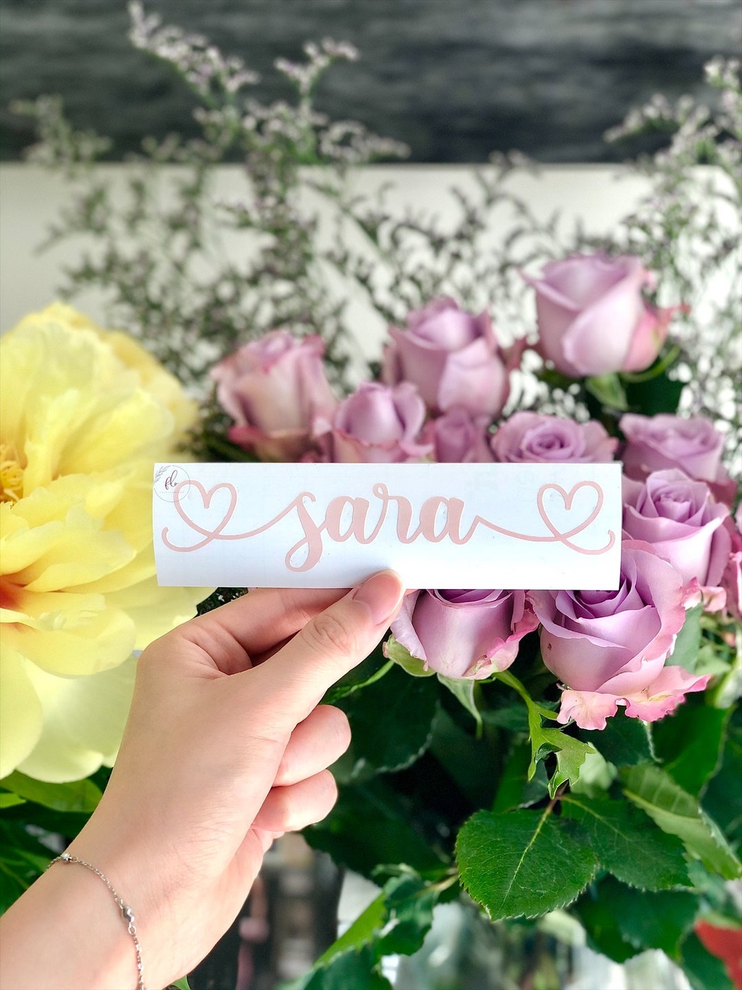 Custom Name Decals | Vinyl Name Decals | Custom Stickers | Personalized ...
