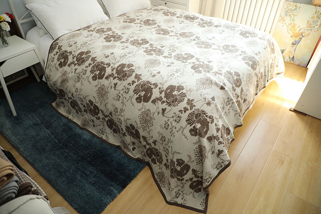 Pure Cashmere Blanket Bed Double Cashmere Cover Blanket - Etsy