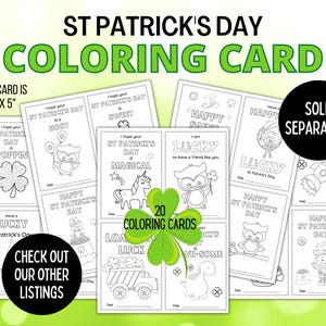 Roll and Color St Patricks Day Printable Game, St Patrick's Activity ...