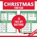 Christmas Feud Game, Printable Family Game, Christmas Friendly Feud ...