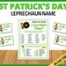St Patrick's Day What's Your Leprechaun Name, Printable St Patrick ...