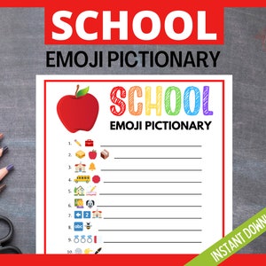 Back to School Printable Games Bundle, Classroom Activity, School Games ...