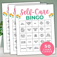 Self Care Bingo, 30 Self Care Bingo Cards, Self Care Challenge, Self ...